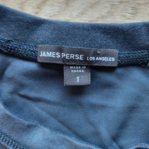 James Perse | Dresses | James Perse Japanese Velvet Sweat Dress Long ...